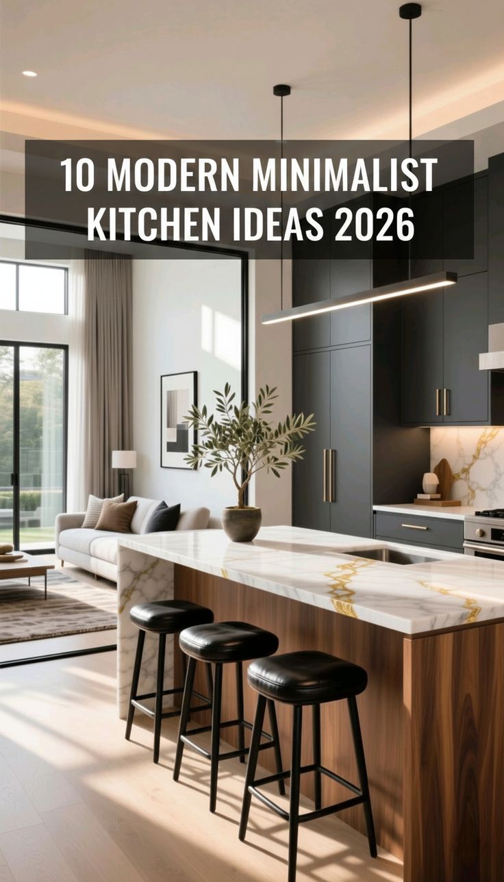 Modern Minimalist Kitchen Ideas for a Clean & Timeless Look - The Coozy ...
